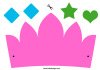 Corona da principessa da ritagliare e incollare - TuttoDisegni.com