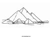 Piramidi da colorare - TuttoDisegni.com