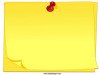 Post-it giallo da stampare - TuttoDisegni.com