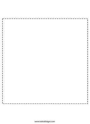 Scheda pregrafismo - Il quadrato - TuttoDisegni.com