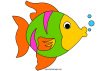 Pesce colorato - TuttoDisegni.com