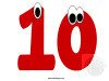 Numero 10 da stampare - TuttoDisegni.com
