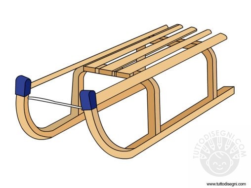 Slittino - TuttoDisegni.com