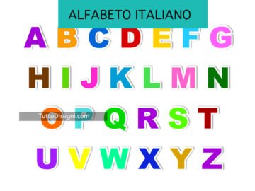 Alfabeto da stampare - Lettera D - TuttoDisegni.com