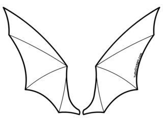 Ali pipistrello - TuttoDisegni.com