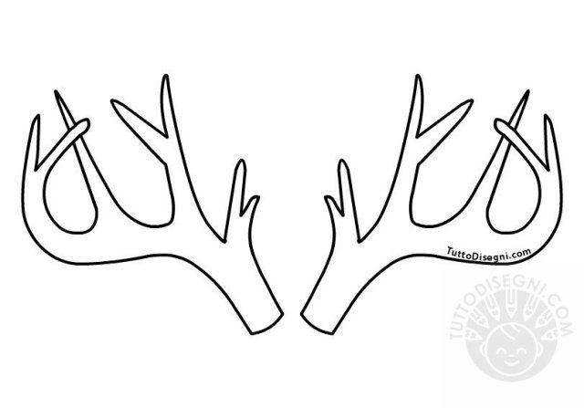 Corna di cervo - TuttoDisegni.com