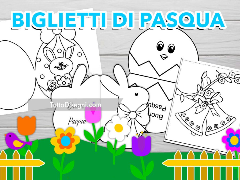 Biglietti di Pasqua - TuttoDisegni.com