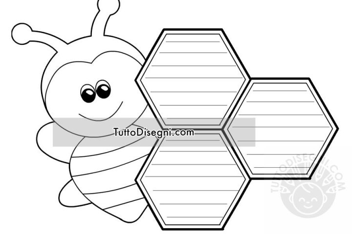 Attività sulle api Scuola Primaria - TuttoDisegni.com