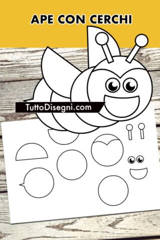 Api lavoretto - TuttoDisegni.com