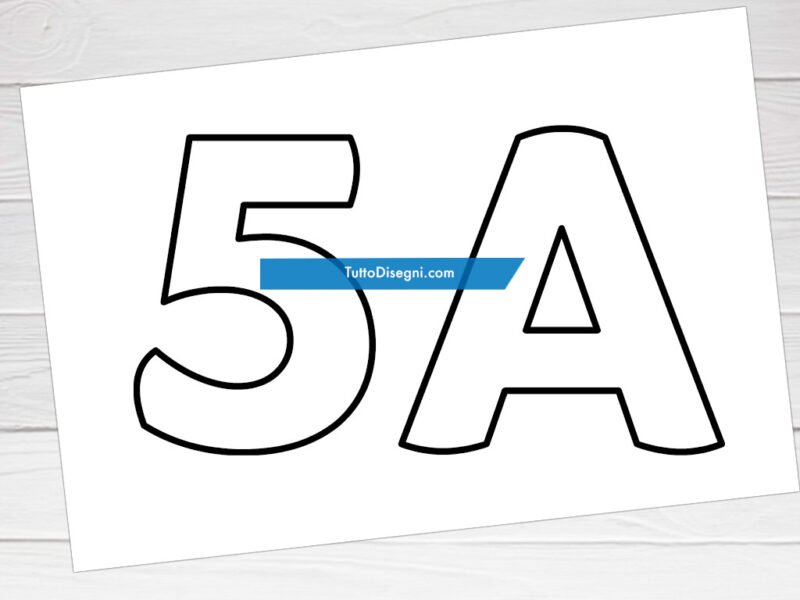 Classe 5A - TuttoDisegni.com