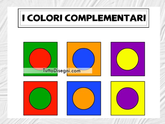 Colori Complementari - TuttoDisegni.com