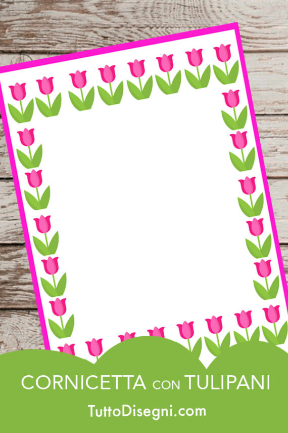 Cornicetta per la Festa della Mamma - TuttoDisegni.com