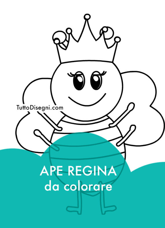Ape regina - TuttoDisegni.com