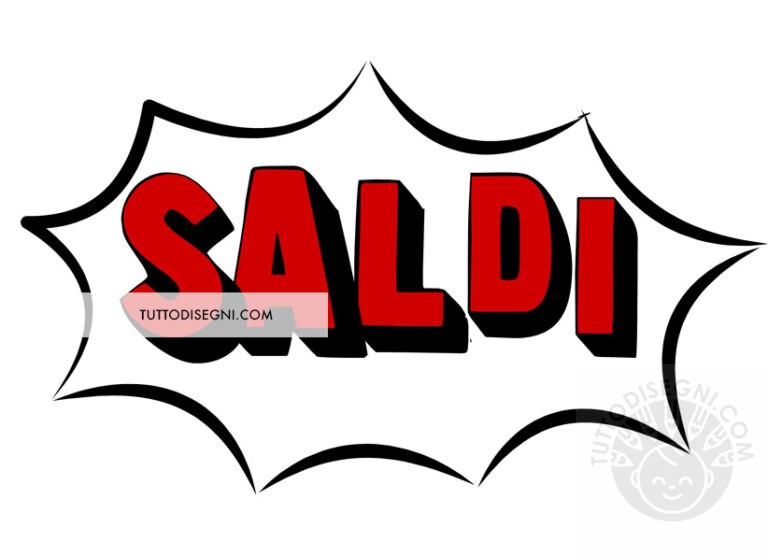 Cartello Saldi - TuttoDisegni.com