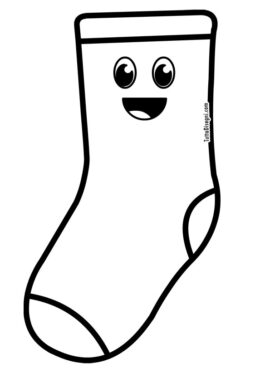 Calzino Scuola Infanzia - TuttoDisegni.com