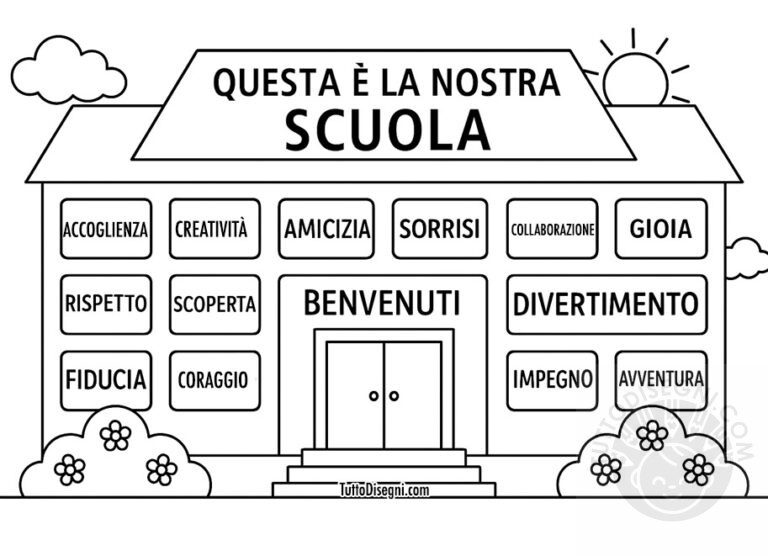 Questa è la nostra scuola - TuttoDisegni.com